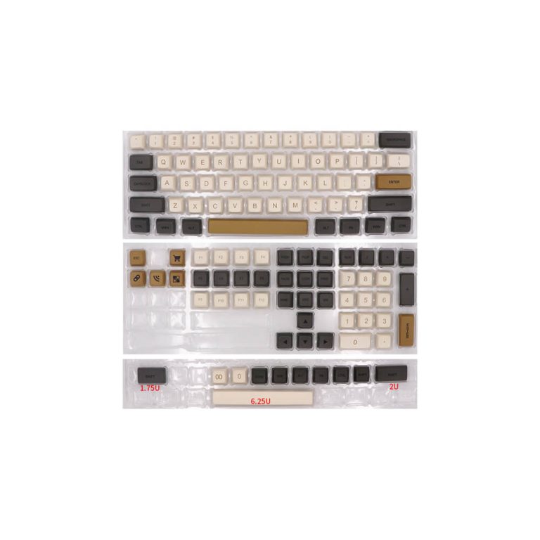 Shimmer 126 Keys XDA Profile Keycaps - Tech Diversity Ltd