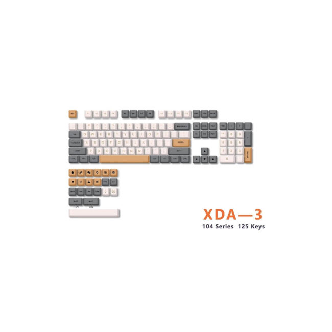 ROYAL KLUDGE XDA-3 DYE SUBLIMATION PBT KEYCAPS (Shimmer Theme)