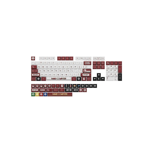 Royal Kludge XDA-112 (Famicom) PBT Keycaps - Tech Diversity Ltd