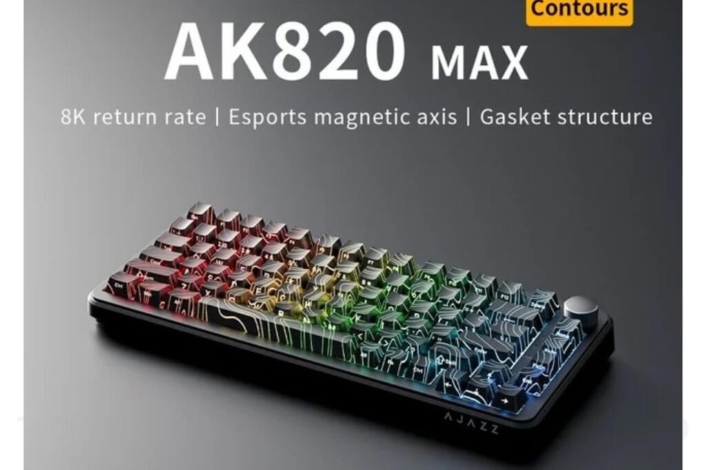 Ajazz AK820 MAX HE Mechanical Keyboard - Tech Diversity Ltd