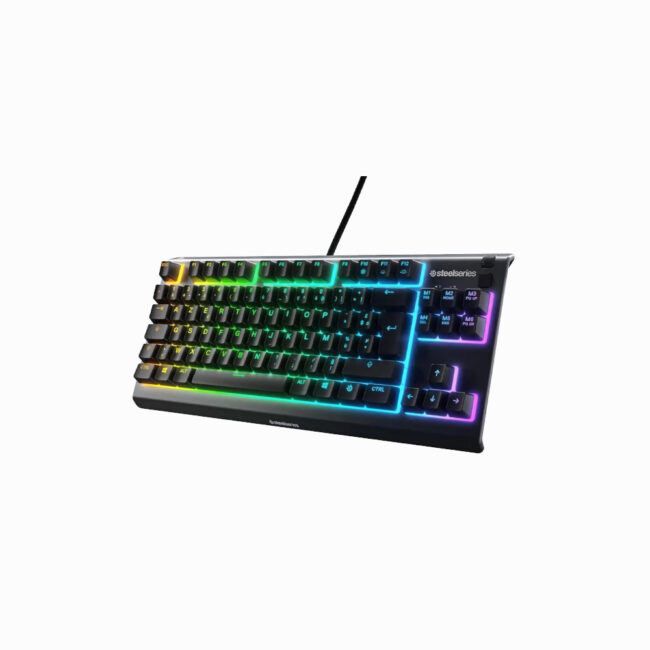 SteelSeries Apex 3 RGB Water Resistant Mechanical Keyboard - Tech ...