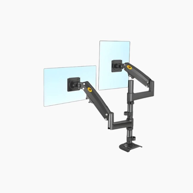 North Bayou H180 Dual Monitor Gas Spring Mount
